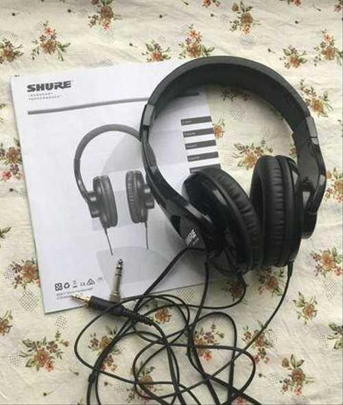 Студийные наушники Shure srh240a, новые