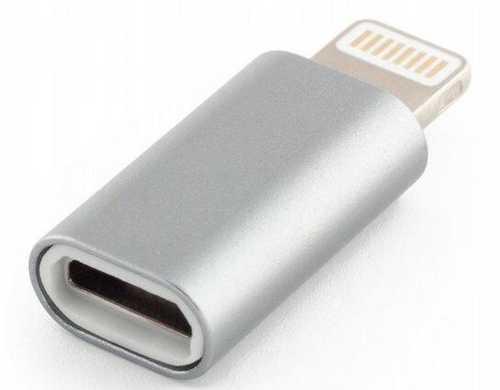 Переходник OTG Borofone Micro USB - Apple Lightnin
