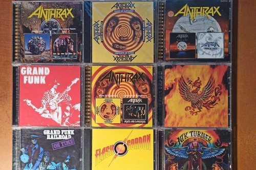 Аудио CD диски рок, металл, heavy metal, thrash