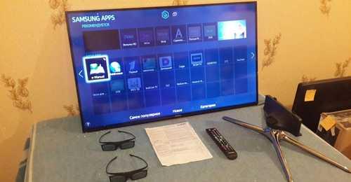 SAMSUNG UE40H6200AK Smart TV Wi-Fi 3D 200гц DVB-T2