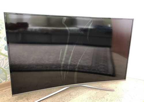 Телевизор Samsung 43" с повреждённым экраном