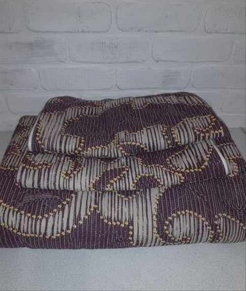 Покрывало на 2 х спальную кровать с навлочками + п