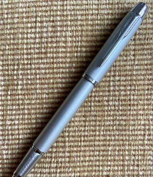 Ручка-роллер Parker I.M. Metal T221, Silver Chrome