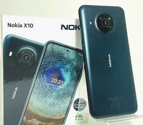 Новый Смартфон Nokia X10 6/128Gb гарантия документ