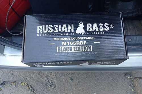 Колонки Russian bass M165RBF black edition