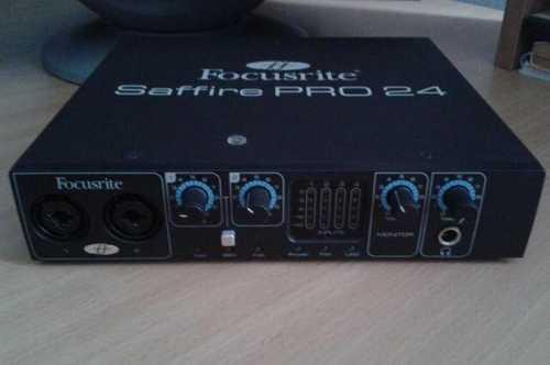 Звуковая карта focusrite saffire pro 24