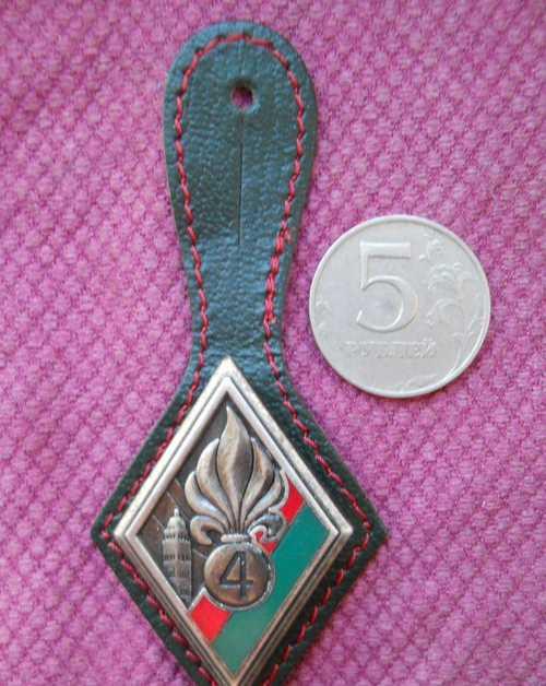 Полковой знак 4RE (Иностранный Легион)