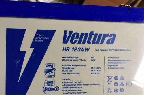 Аккумулятор ventura hr1234w