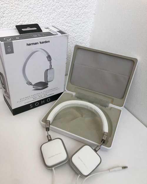Белые наушники Harman Kardon Soho White