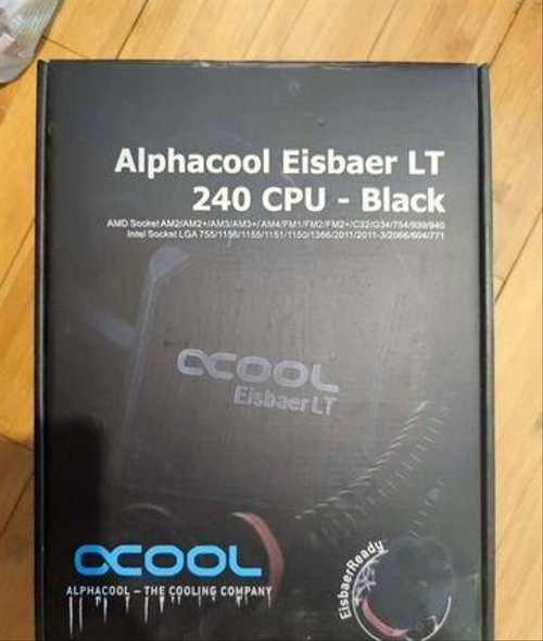 Водяное охлаждение Alphacool Eisbaer LT240