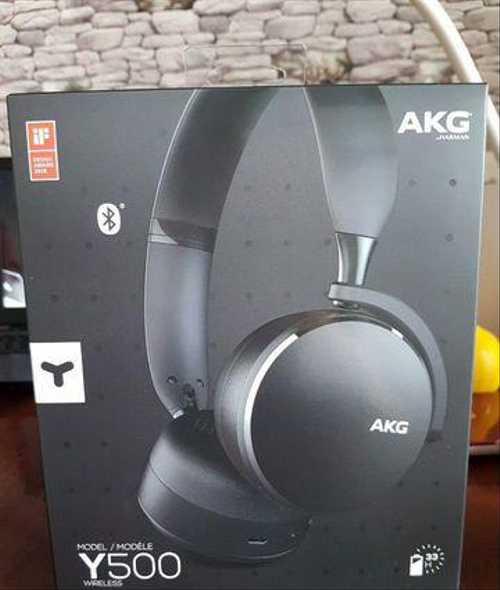 Беспроводные наушники накладные AKG Y500