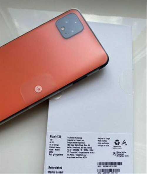 New Google Pixel 4XL 64Gb Orange