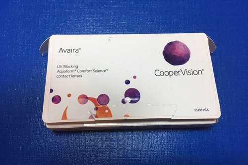 Контактные линзы Avaira CooperVision -1,25