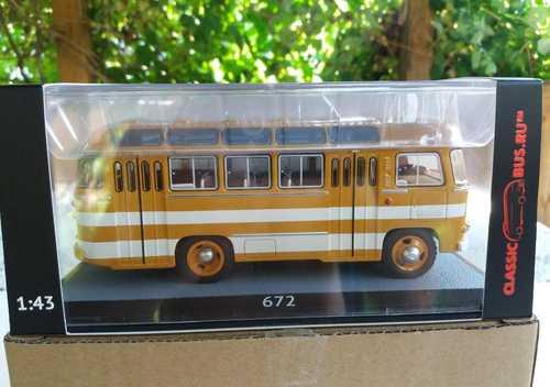 Автобус паз-672 "Classik Bus" 1:43
