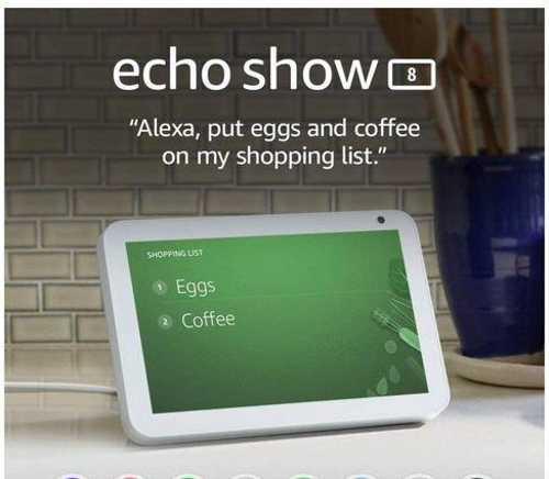 Новый умный дисплей Amazon Echo Show 8 серый