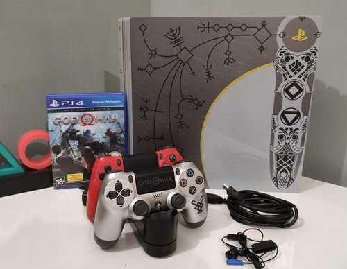 PS4 pro (God of war limited edition ) + игры