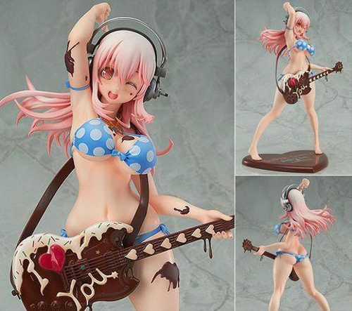 Аниме фигурка Super Sonico Rock"n"Roll Valentine