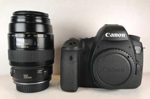 Canon EOS 6D WG kit 100mm 2.8 Macro (A447)