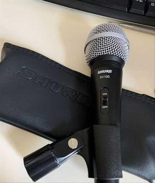 Микрофон shure sv100-a