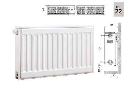 Радиаторы Prado 11,21,22,33 новые, паспорт