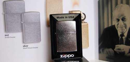 Зажигалка Zippo 207 street chrome