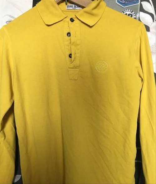 Женское поло stone island junior