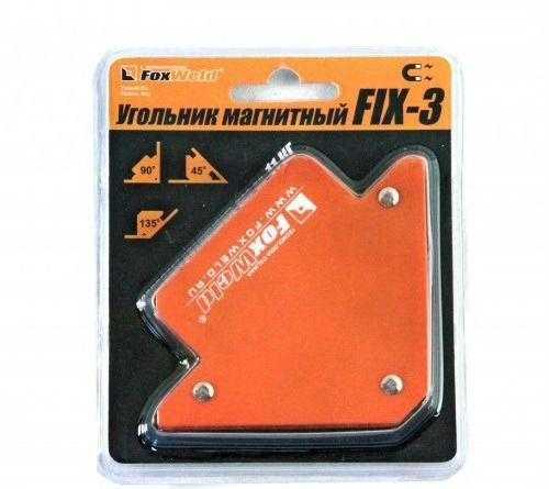Угольник магнитный FoxWeld FIX-3