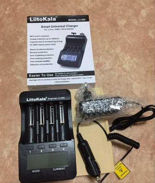 Зарядное устройство liitokala lii-500