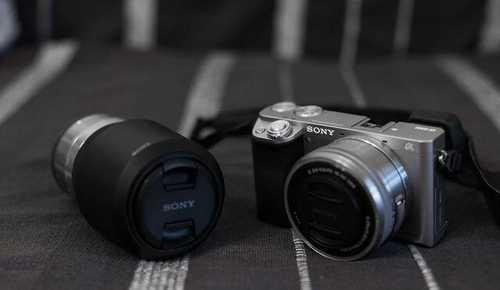 Sony Alpha a6000 kit 16-50mm + 55-210mm