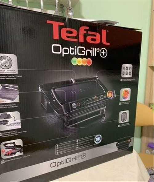Электрогриль Tefal Optigrill Black Gc712834  – Telegraph