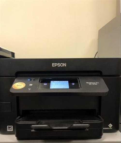 Принтер черный Epson и чернила для печати