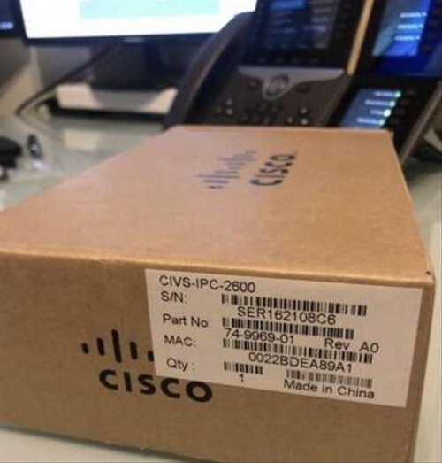 Cisco civs-IPC-2600 IP камера. Новая