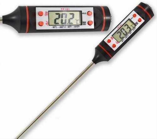 Термометр электронный с щупом -50 +380С