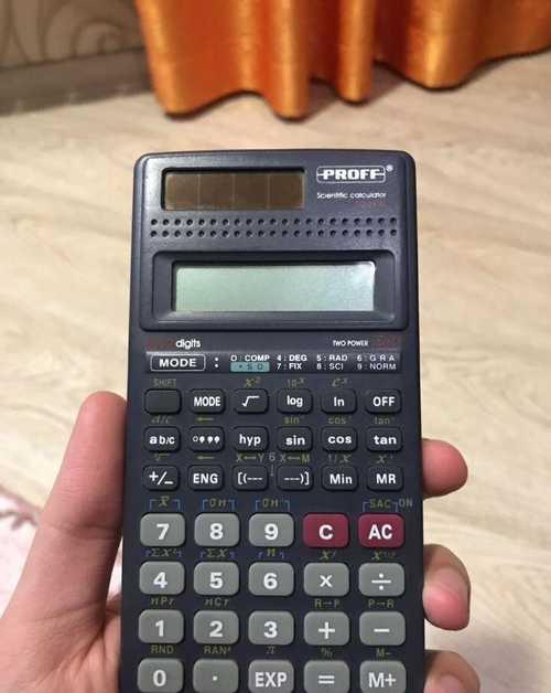 Инженерный калькулятор proff sc-3810