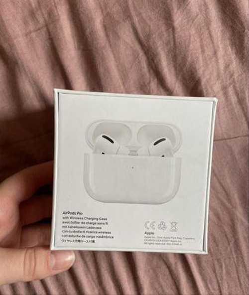 Беспроводные наушники apple airpods pro
