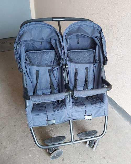 Коляска для двойни Cozy Smart