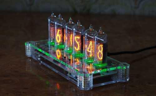 Часы на ламповых индикаторах, "Nixie Clock"