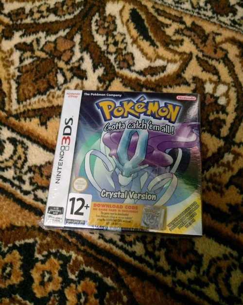 Nintendo pokemon crystal silver 3ds