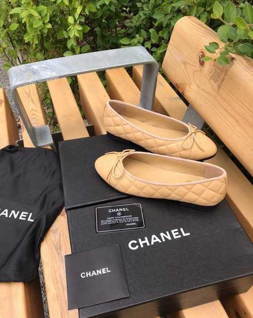 Женские балетки chanel