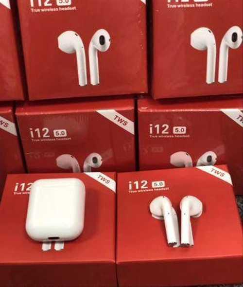 Наушники Apple (сенсорные) i12 tws