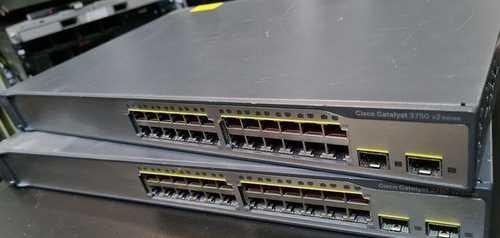 Коммутатор Cisco Catalyst WS-C3750V2-24TS-E