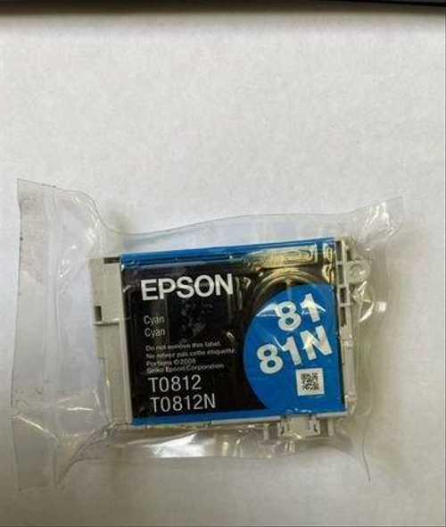 Картридж Epson 81 (81n) T0812 (T0812N)