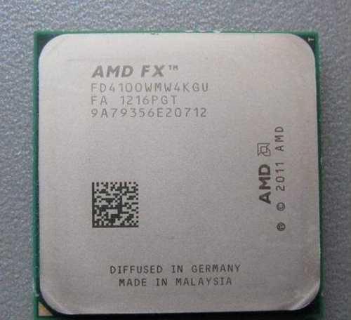 Процессор AMD FX 4100 am3+