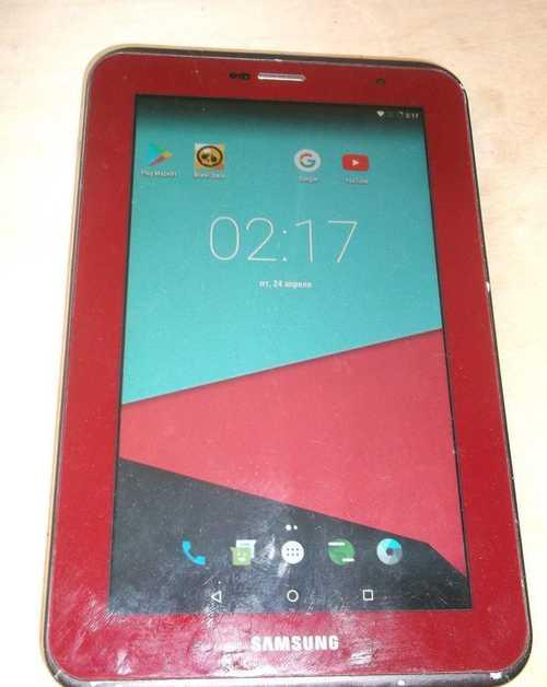 Планшет SAMSUNG Glaxy Tab 2, 7", 8Gb, Андроид 6
