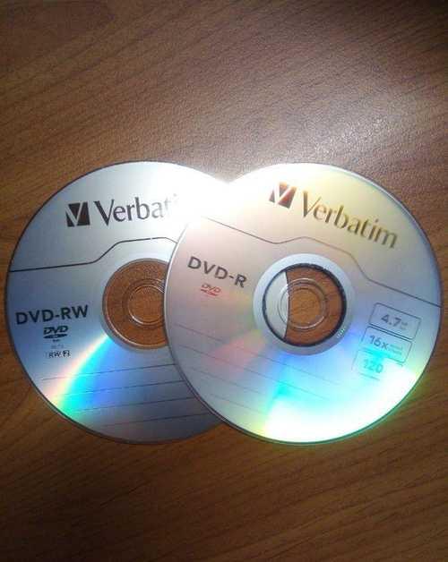 DVD-R диски чистые Verbatim