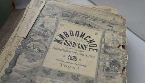 Журнал "Живописное обозрение" 1895 год