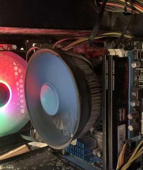 Игровой пк(6 ядер, RX 470, 16gb, SSD+HDD)