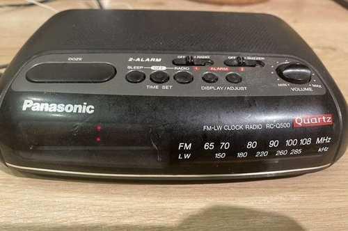 Часы радио будильник panasonic