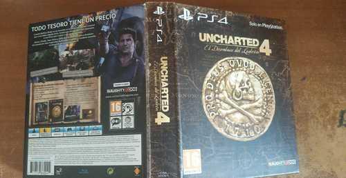Uncharted 4 Special Edition коробка