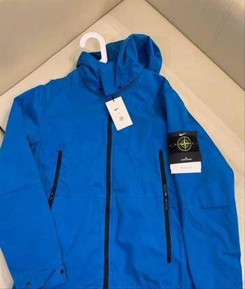 Куртка stone island X nikelab blue